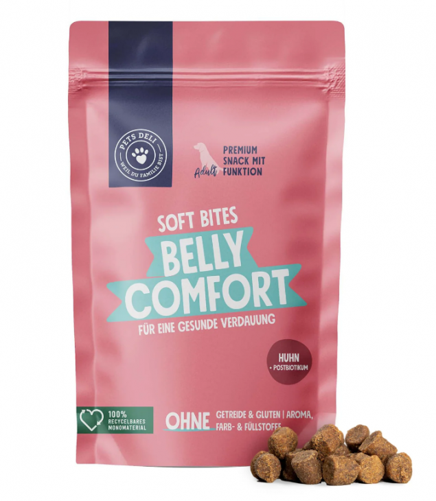 Gesunde Snacks von Pets Deli - Woof'n'Wellness Soft Bites Paket